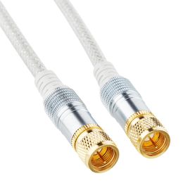 Schwaiger SAT-Anschlusskabel silbern 110 dB 1,5 m
