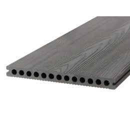Br&uuml;gmann TraumGarten Br&uuml;gmann TraumGarten Terrassendiele 'DreamDeck Plus XL' WPC anthrazit 3000 x 240 x 23 mm
