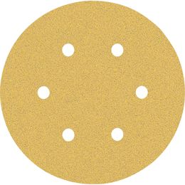 Bosch Exzenterschleifblatt 'Expert C470' Klett 6 L&ouml;cher &Oslash; 150 mm G 80, 5-teilig