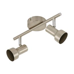 toom LED-Spot 'Klara' 2-flammig GU10 &Oslash; 8 x 27,5 x 12,3 cm