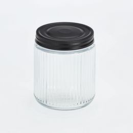 zeller Vorratsglas mit Metalldeckel 520 ml 9,3 x 11,3 x 9,3 cm