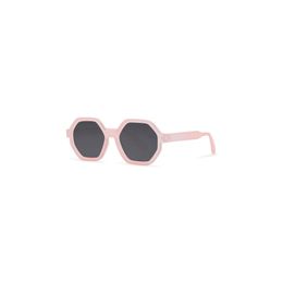 Maxte Sonnenbrille 'The Prism Rose Hexagonal Pink Sunglasses' Damen Gr&ouml;&szlig;e one size pink
