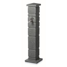 Prosperplast Wasserzapfs&auml;ule 'Romana' anthrazit 110 cm