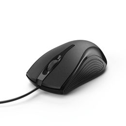 Hama PC-Maus 'MC-200' schwarz optisch kabelgebunden