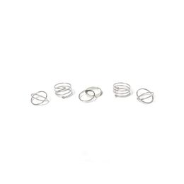 J. JAYZ Ring set Damen Gr&ouml;&szlig;e One Size silber