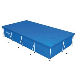 Bestway Abdeckplane f&uuml;r Steel Frame Pool, Gr&ouml;&szlig;e: 410 x 226 cm