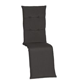 Beo Liegestuhl-Auflage 'Trier' anthrazit 46 x 171 x 8 cm
