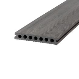 Br&uuml;gmann TraumGarten Br&uuml;gmann TraumGarten WPC-Terrassendiele 'DreamDeck Plus' anthrazit 5000 x 145 x 23 mm