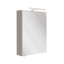 Fackelmann LED-Spiegelschrank 'SBC' grau 50 x 68 x 15,3 cm rechts