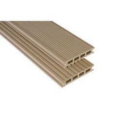 Kovalex Terrassendiele 'Exklusiv' WPC sand 1000 x 145 x 26 mm