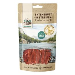 Wildes Land Hundesnack 'Fleischsnacks Entenbrust in Streifen' 70 g