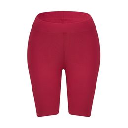Leela Cotton Hose 'Damen Bio-Baumwoll Radlerhose' Damen Gr&ouml;&szlig;e 42 dunkelrot