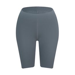 Leela Cotton Hose 'Damen Bio-Baumwoll Radlerhose' Damen Gr&ouml;&szlig;e 42 rauchblau