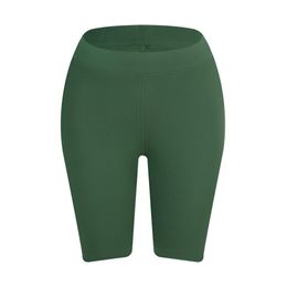 Leela Cotton Pants 'Damen Bio-Baumwoll Radlerhose' female size 42 Dark green