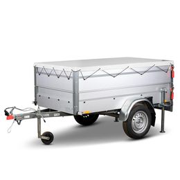 Stema PKW-Anh&auml;nger 'Basic Plus 750' ungebremst 750 kg mit Bordwandaufsatz