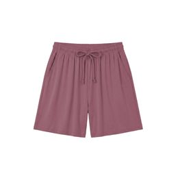 cfab Pyjamahose 'Pyjama Shorts' Damen Gr&ouml;&szlig;e M mauve Sommerkleid