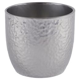 &Uuml;bertopf Boston 13 cm silber