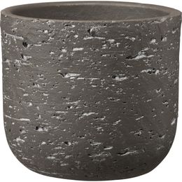 Soendgen Keramik &Uuml;bertopf 'Portland' dunkelbraun &Oslash; 22 cm