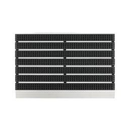 Astra Sauberlaufmatte 'Super Brush' schwarz 45 x 75 cm
