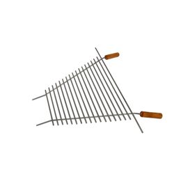 ADURO Grillrost f&uuml;r Gartenkamin 61 x 55 cm silber