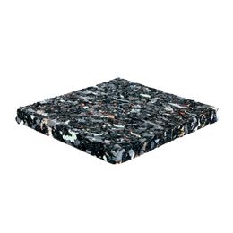 PROFIMAT Gummi-Pads, schwarz, 10 x 10 x 1 cm, 10 St&uuml;ck