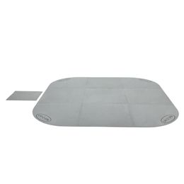 Bestway Bodenschutzfliesen-Set 'Lay-Z-Spa ' grau 216 x 216 cm