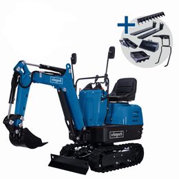 Scheppach Mini-Bagger 'EXC815' XXL-Set 8,5 PS