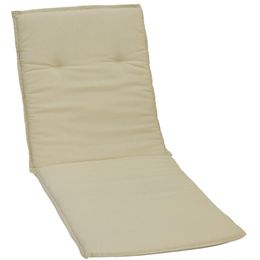 Beo Sonnenliegen-Auflage 'Takume' beige 58 x 191 x 8 cm