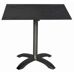 Acamp Gartentisch 'Acaplan' klappbar Aluminium anthrazit 80 x 74 x 80 cm