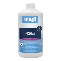mediPOOL Poolklar-Konzentrat 1 Liter, f&uuml;r die Poolpflege