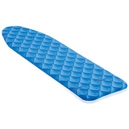 Leifheit B&uuml;geltischbezug 'Cotton Comfort Universal' 140 x 45 cm Soft Blue