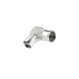 Hama Antennen-Adapter Koax-Stecker mit 90&deg; Koax-Kupplung