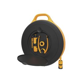 Fiskars Schlauchwagen-Set 'Waterwheel' gelb/schwarz 15 m