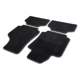 Cartrend Automatten-Set 'Premium' schwarz 4-teilig