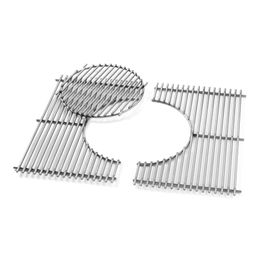 Weber Grillrost-Einsatz 'Gourmet BBQ-System' Edelstahl 32,77 x 49,53 cm