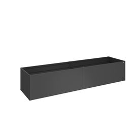 BioHort HochBeet Gr. 4x1 dunkelgrau-metallic