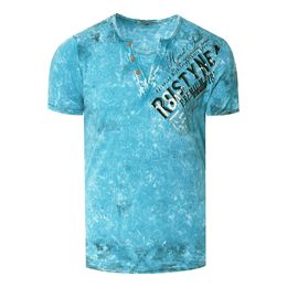 Rusty Neal T-Shirt Herren Gr&ouml;&szlig;e 4XL petrol