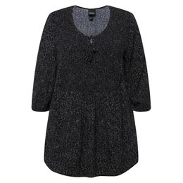 Ulla Popken Bluse Damen Gr&ouml;&szlig;e M/L schwarz