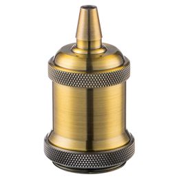 Lampenfassung 'Home Sweet Home' Metall E27 10 W