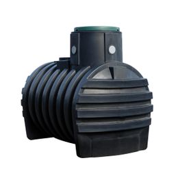 4rain Retentionszisterne 'Mono Plus' schwarz 3000 l