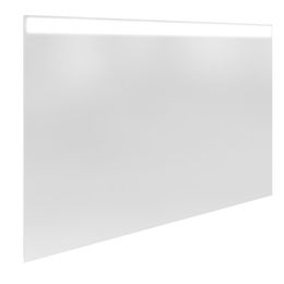 Fackelmann LED-Spiegel 'Brillant Light' aluminiumfarben 100 x 68 x 2,4 cm