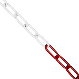 P&ouml;samo P&ouml;samo Schweisskette C5 rot-weiss lackiert