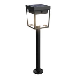 toom Solar-Wegeleuchte 'Utrecht' mit Bewegungssensor 30 lm neutralwei&szlig; IP 44 12,2 x 43,3 x 12,2 cm