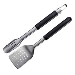 toom Grillbesteck-Set Edelstahl 2-teilig