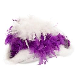 Funkendreispitz violett/wei&szlig;
