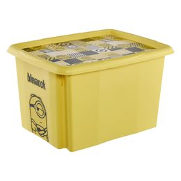 keeeper Stapelbox 'Minions' gelb 30 l mit Deckel