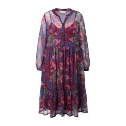 Studio Untold Kleid Damen Gr&ouml;&szlig;e 42/44 lila / dunkelrot Sommerkleid