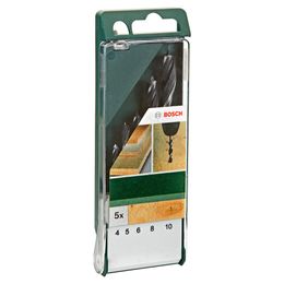 Bosch Holzbohrerset 5-teilig &Oslash; 4-10 mm