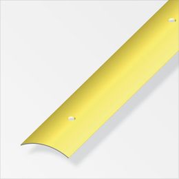 &Uuml;bergangsprofil aus Messing, gelocht 2000 x 30 x 3 mm