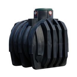 4rain Retentionszisterne 'Mono Plus' schwarz, 6800 l